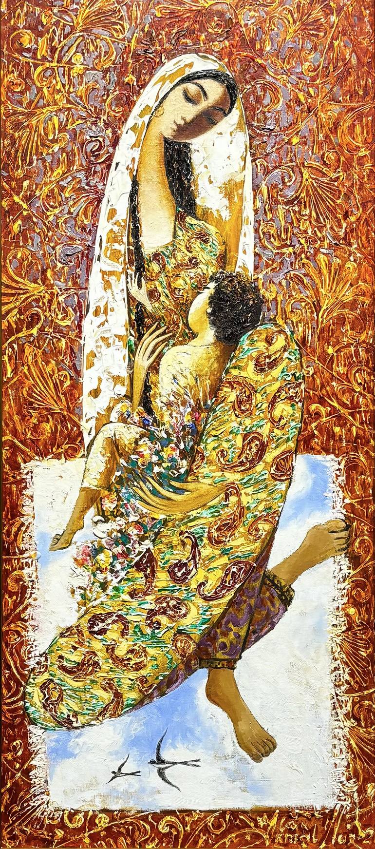 My Madonna Painting by Akmal Nur | Saatchi Art