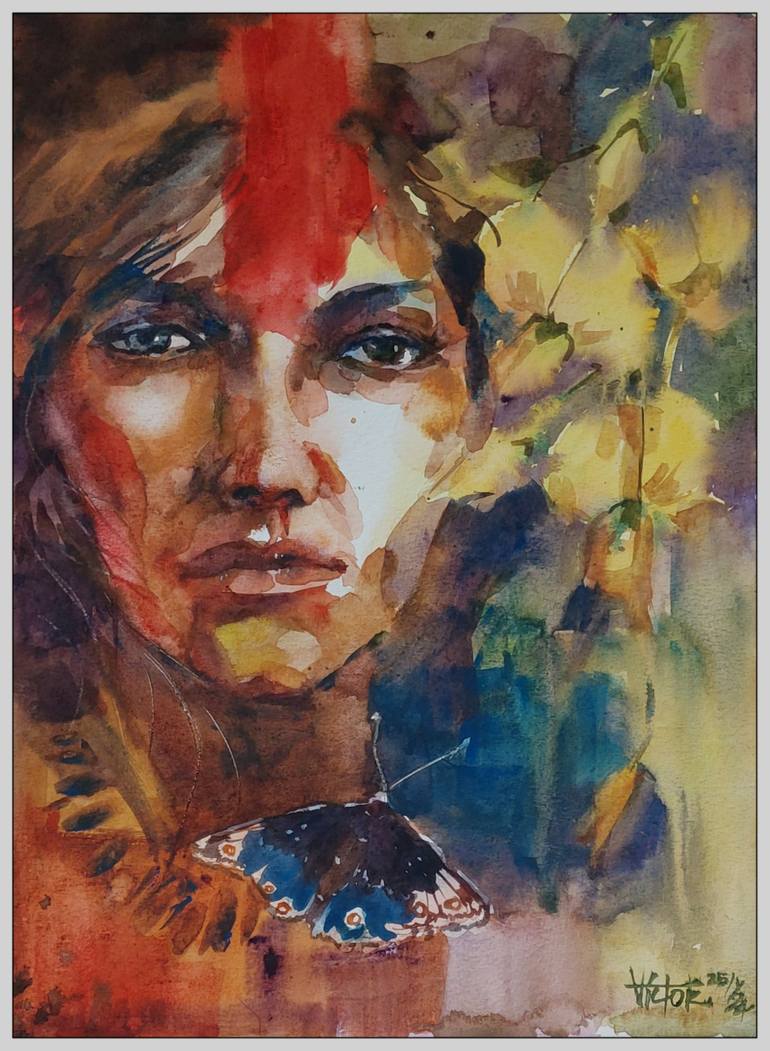 Portrait Painting by Victor Bal | Saatchi Art