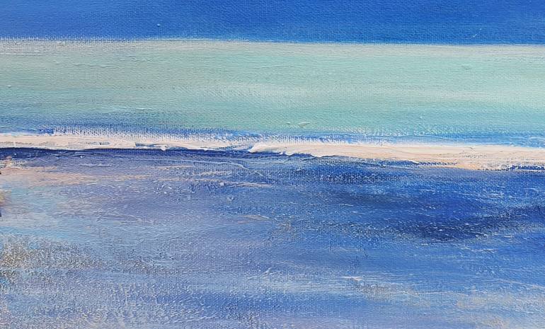 Beach emotion Painting by Cristian Petru Butnaru | Saatchi Art