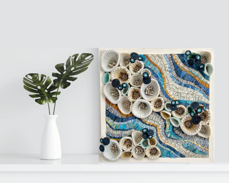 Blue Sea Sculpture by giorgia palombi | Saatchi Art