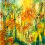 Fall is Here original Painting by Rhonda Roth | Saatchi Art