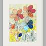 Found Flowers Collage by Alison Adams | Saatchi Art