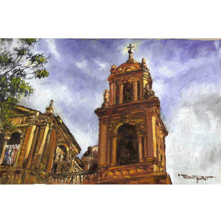 Catedral Painting by Antonio José Fernandes Fernandes | Saatchi Art