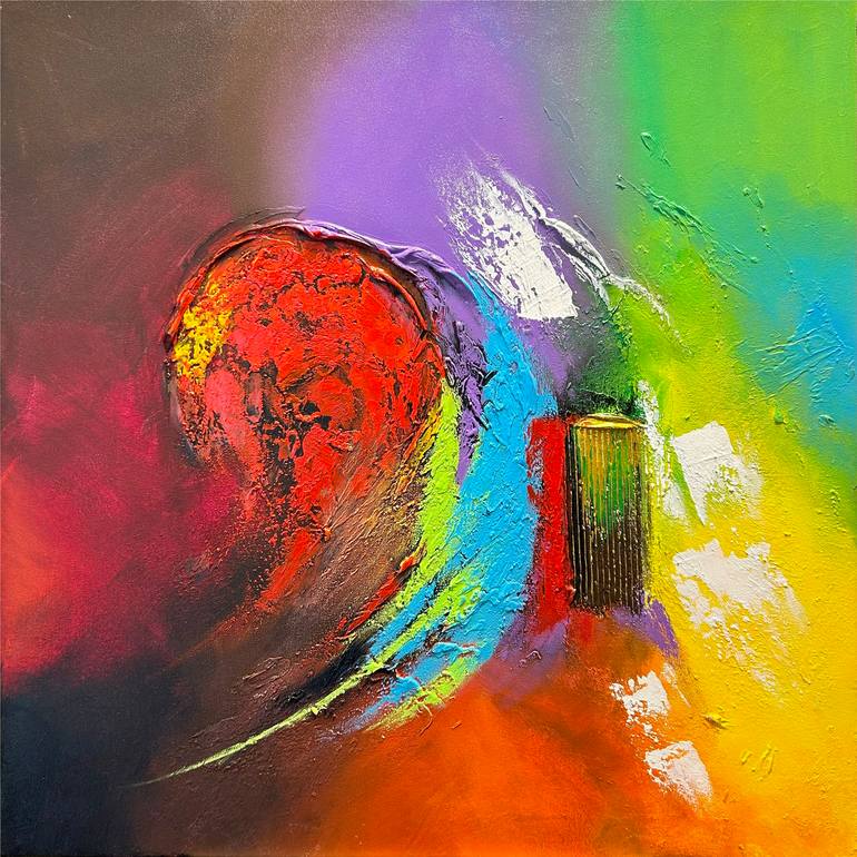 Wave of Life Painting by Saylee J | Saatchi Art