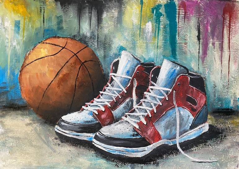 After The Game Painting by Mark Rein | Saatchi Art