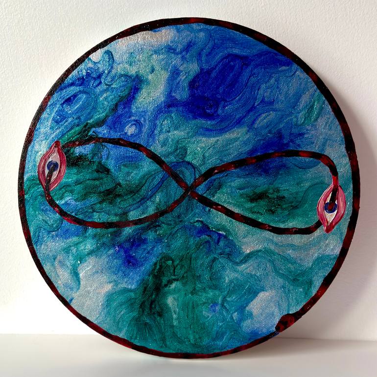 Infinity Painting by Kristina Grishina | Saatchi Art