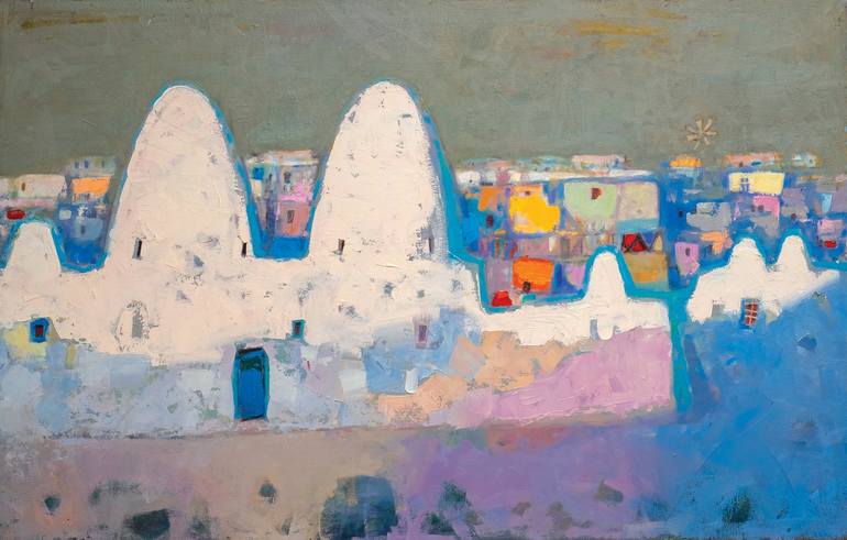 Absheron Painting by Ibrahim Hasanov | Saatchi Art