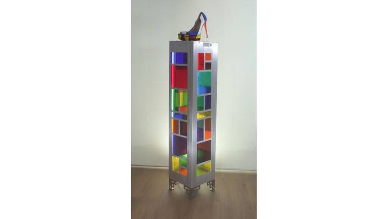 MONDRIAN TWIST Sculpture by JAMES COWDEN | Saatchi Art