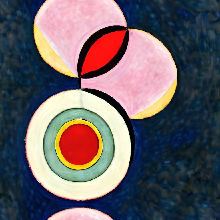 Canvas Print - Ecliptic Blossom: The Ethereal Unfolding Digital by ...