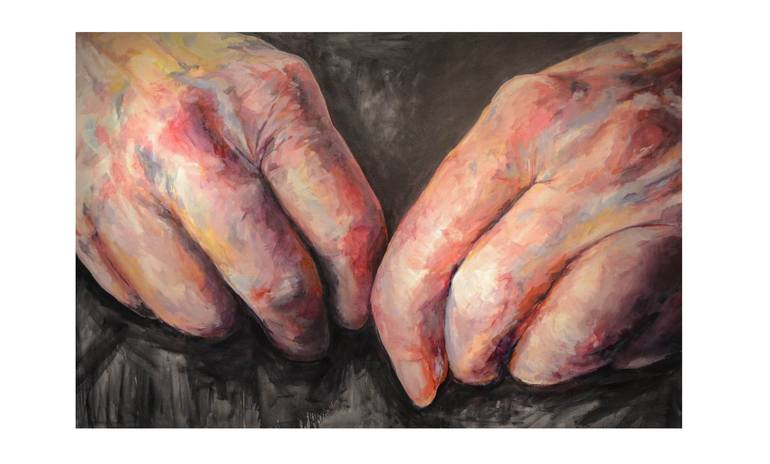 Hands Painting by Emily Petree | Saatchi Art