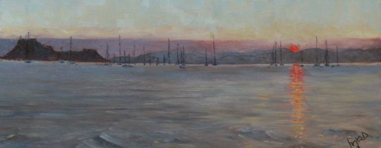 Corfu Fortress Painting By Dorin Popa Saatchi Art