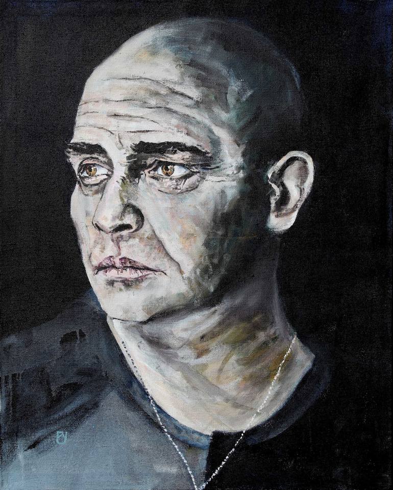 Marlon Brando Painting by Jan F Welker | Saatchi Art