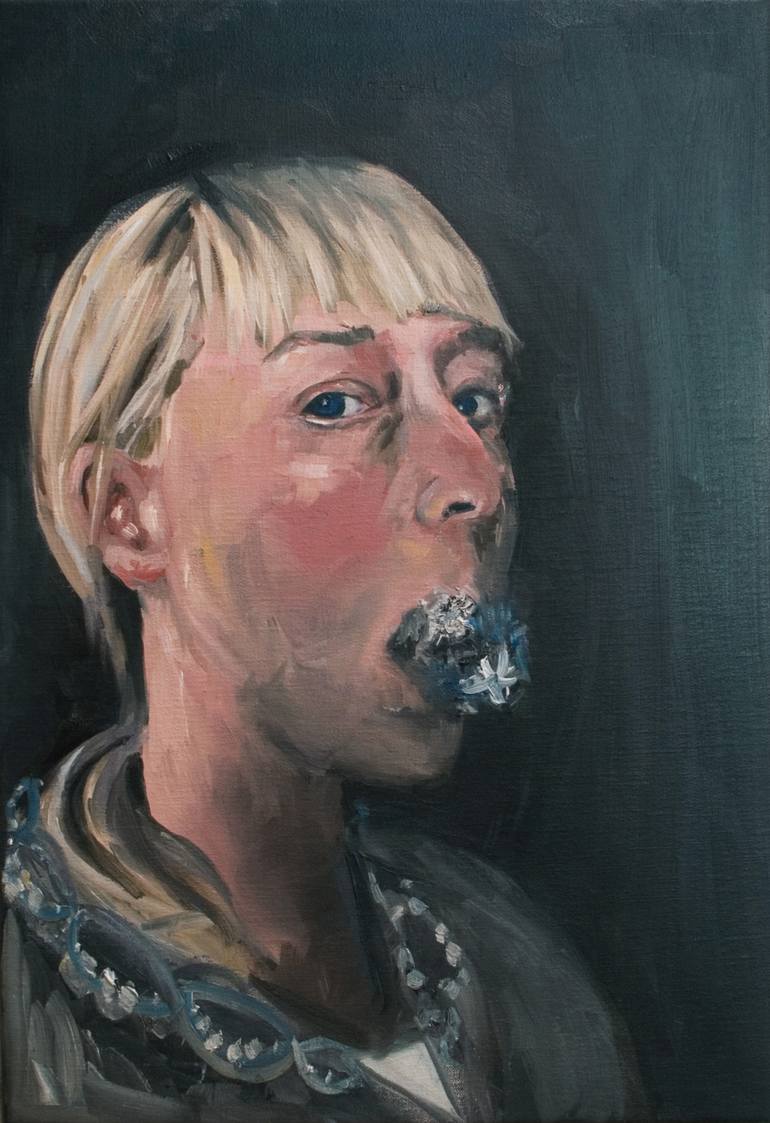 No Title Painting by Marguerite de Geus | Saatchi Art