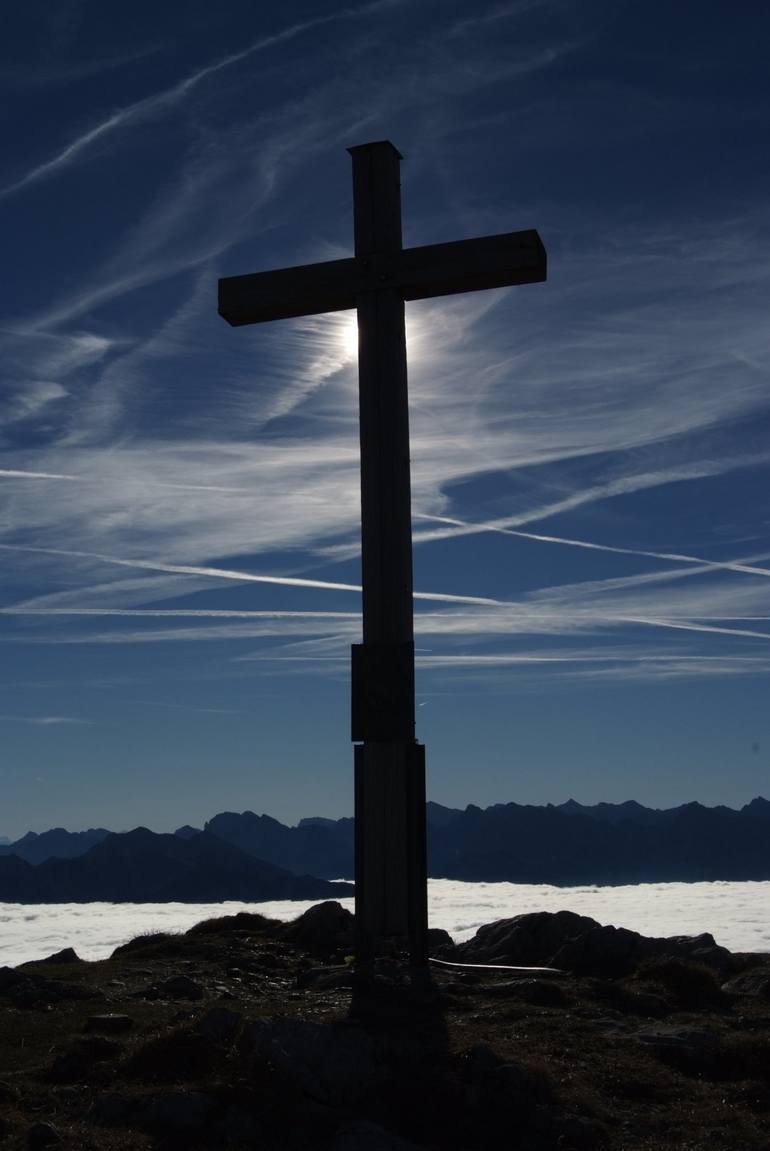 lighted cross Photography by Jan Gutzeit | Saatchi Art