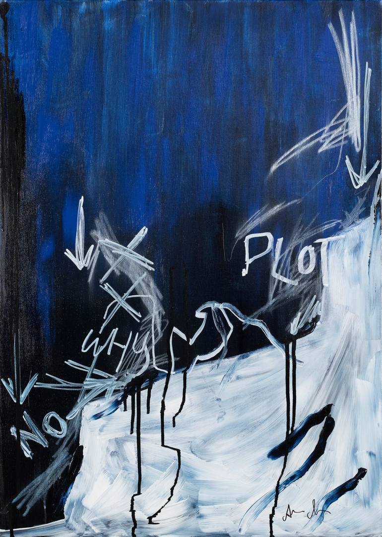 Do it for the Plot Painting by Arlene Austin | Saatchi Art