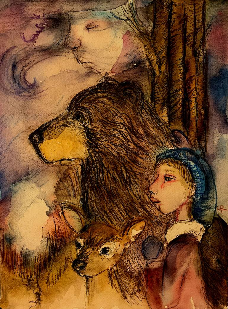 Left Behind Painting by Cynthia Richards | Saatchi Art