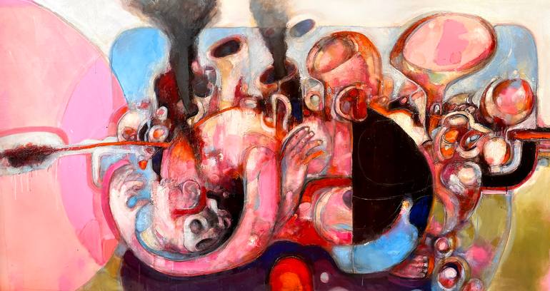 Somnolence Painting by Robin McCoy | Saatchi Art