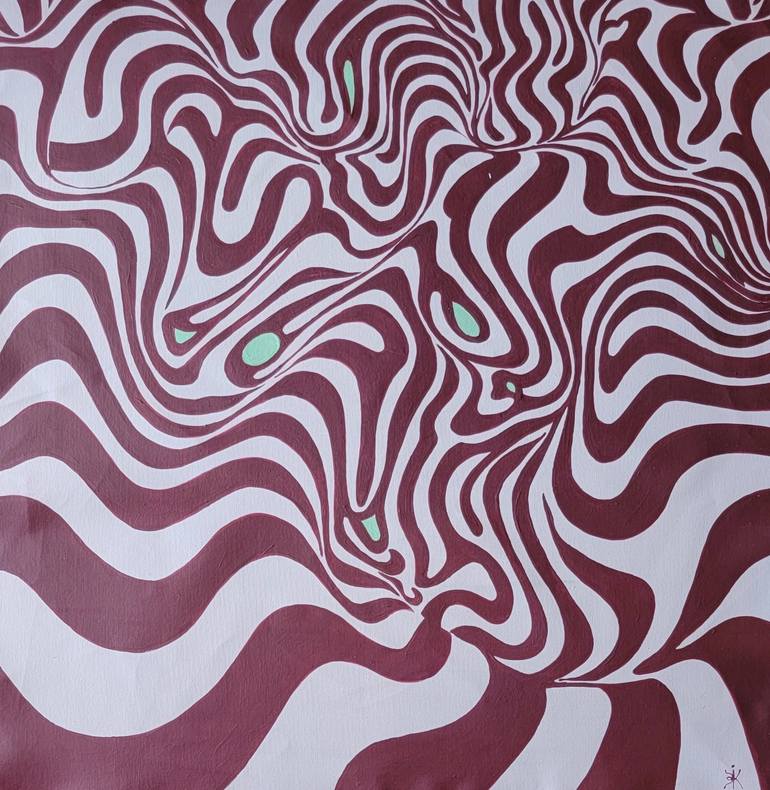 Waves of Perception Painting by Catherine Roll | Saatchi Art