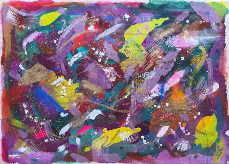 Emotional Cocktail Painting by Roberta Matekovic Stef | Saatchi Art