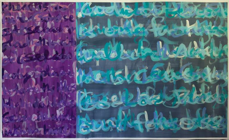 Selah 46 - Psalmic Reflections Painting by Aaron Overstreet | Saatchi Art