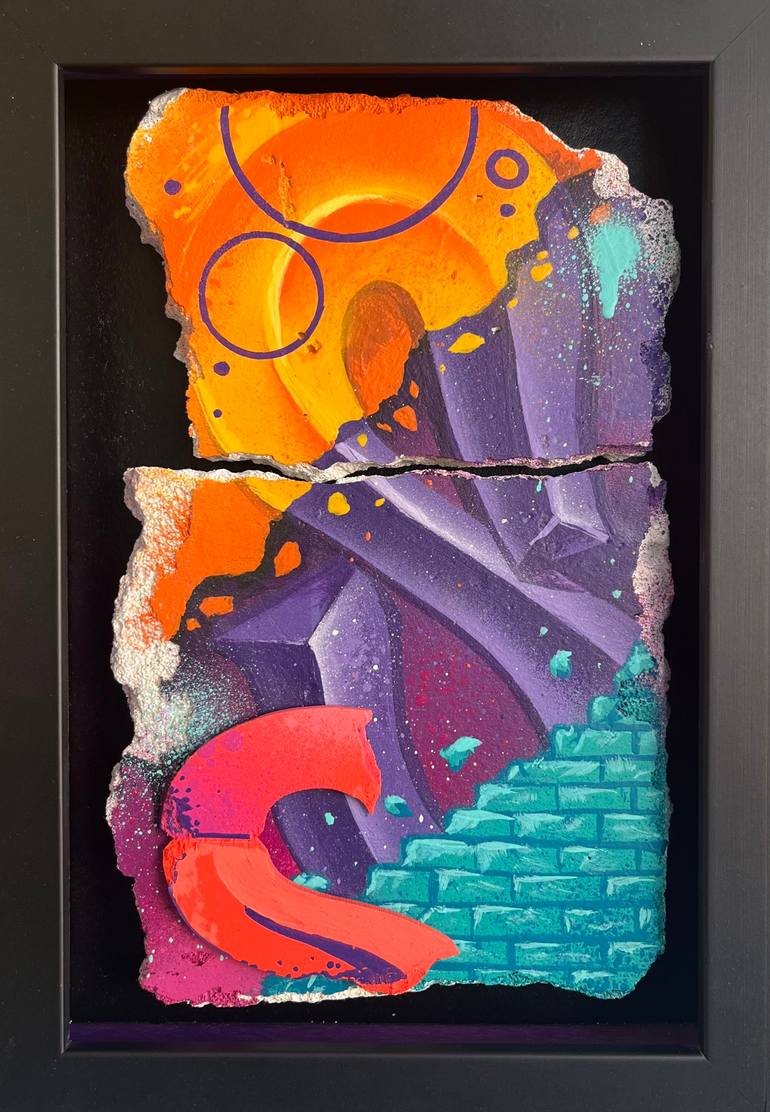 Wall Piece 02 Painting by Arjan Sufa | Saatchi Art