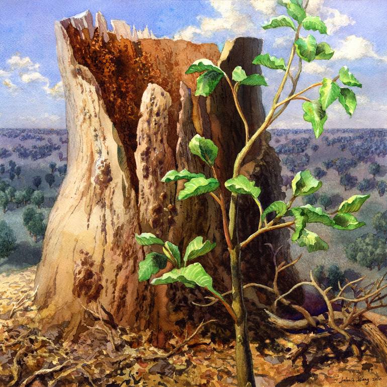 New Generation Painting by John Z Wang | Saatchi Art