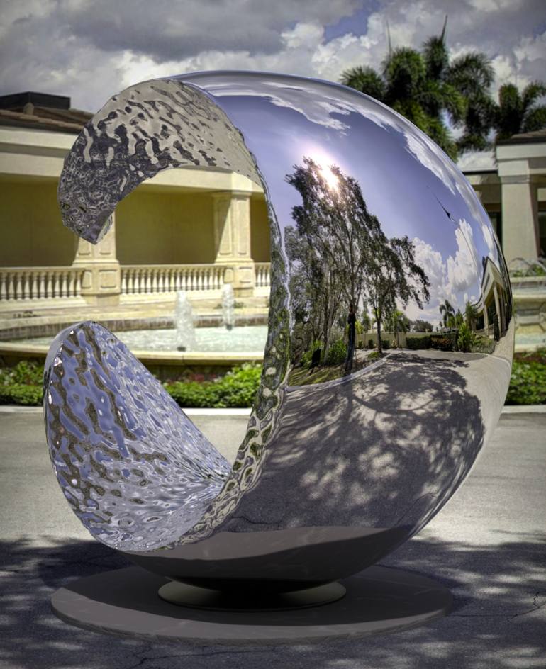 Moon Phase#7 Sculpture by Daniel Kei Wo | Saatchi Art
