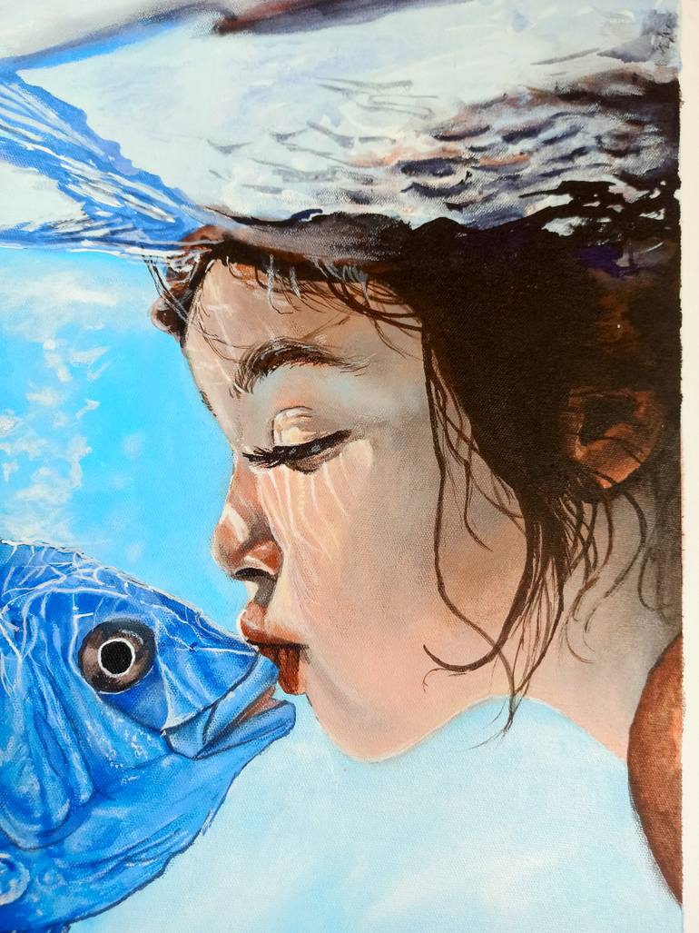 Innocent Painting by Somnath Tambe | Saatchi Art