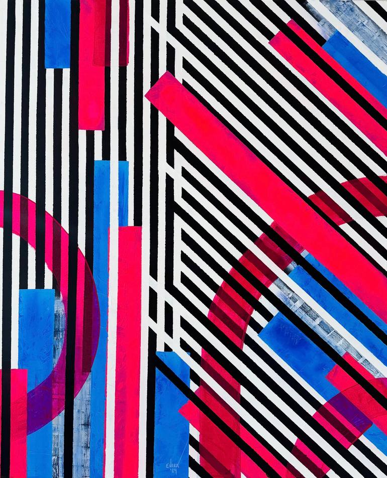 Infinite Inflections Painting by Esteban Vera | Saatchi Art