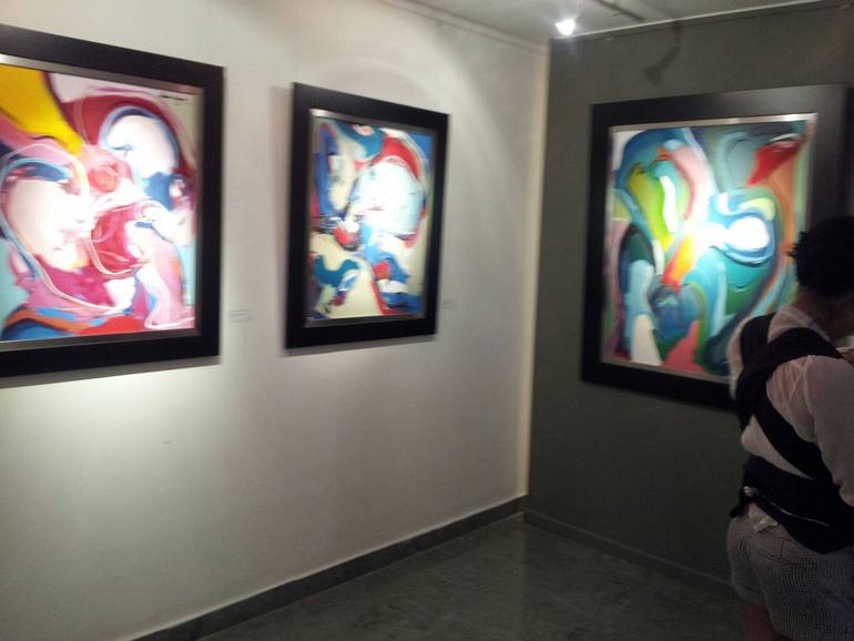 Expo Los Reinos que Recorro Painting by Carla Negron | Saatchi Art