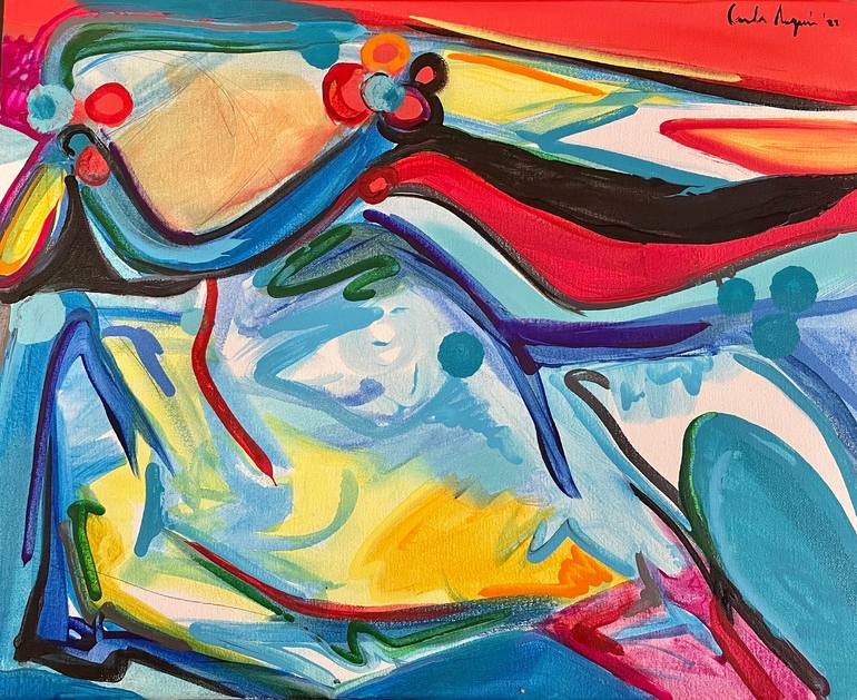 Reposo Painting by Carla Negron | Saatchi Art
