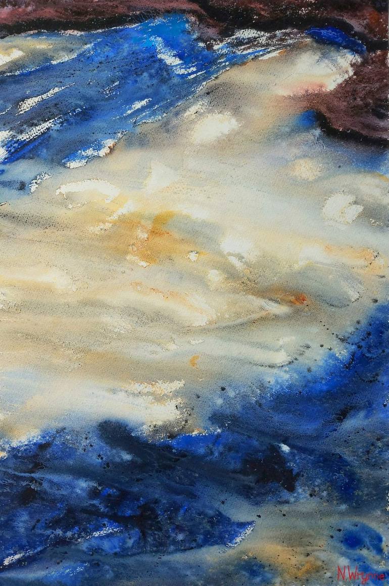 The Living Sea Painting by Neil Wrynne | Saatchi Art