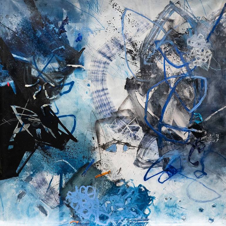 STEEL BREEZE_240503 Painting by Gaston Carrio | Saatchi Art