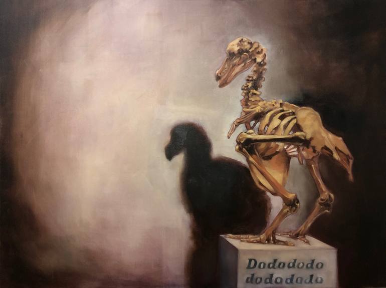 Dodo Painting by Xan Peters | Saatchi Art