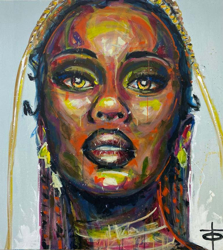 SAFIA Painting by Filip Tomovic | Saatchi Art