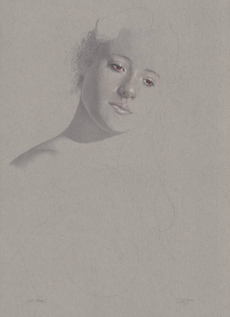 Grace (23.35) Drawing by Walter Roos | Saatchi Art