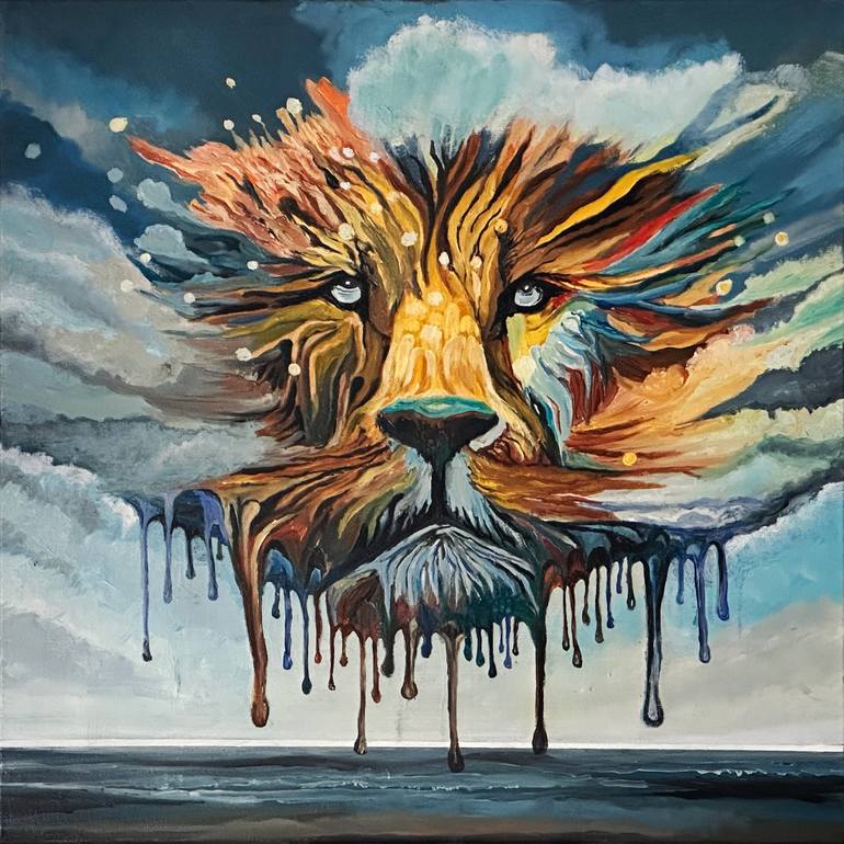 Global Warning Painting by Munish Goyal | Saatchi Art