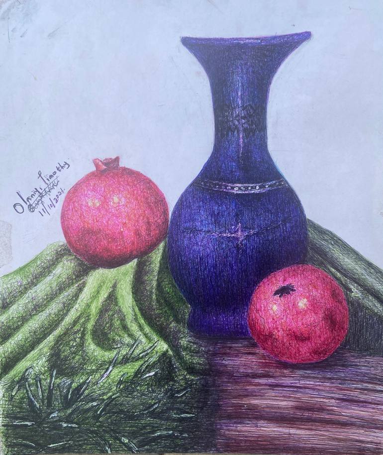 My fruit juice Painting by Timothy Olaniyi | Saatchi Art