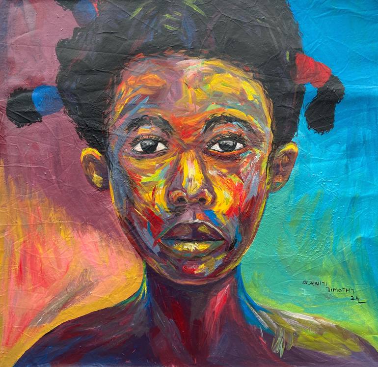 Expectation Painting by Timothy Olaniyi | Saatchi Art