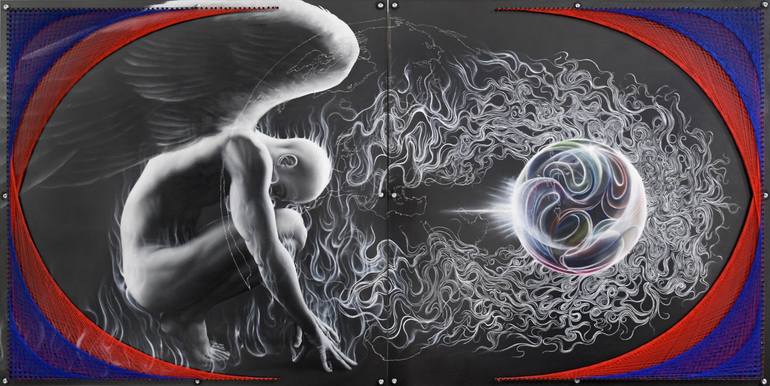 Chiamata Painting by Marco Monaldi | Saatchi Art