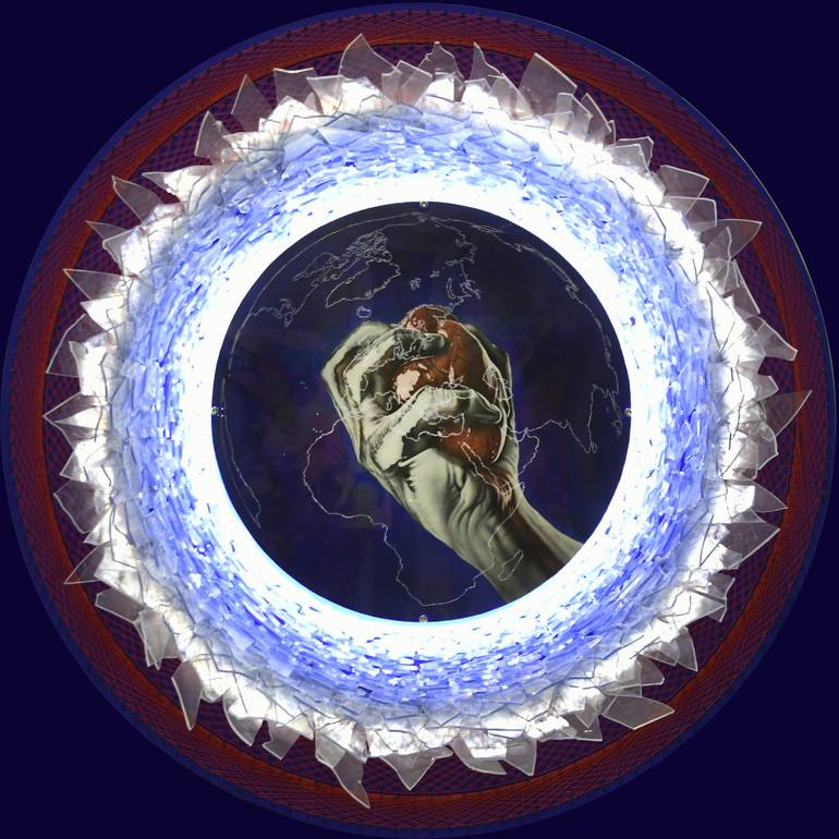 Sacred Heart Painting by Marco Monaldi | Saatchi Art