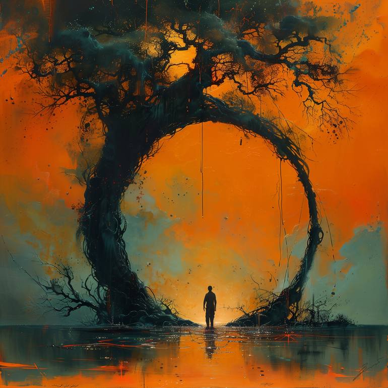Metamorphoses of the Spirit Printmaking by Zorik Krasnitskiy | Saatchi Art