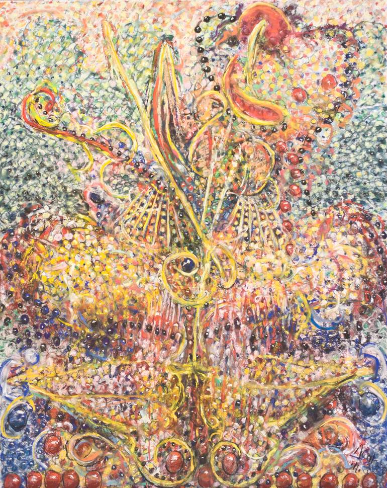 Fountain Painting by Robert Noakes | Saatchi Art