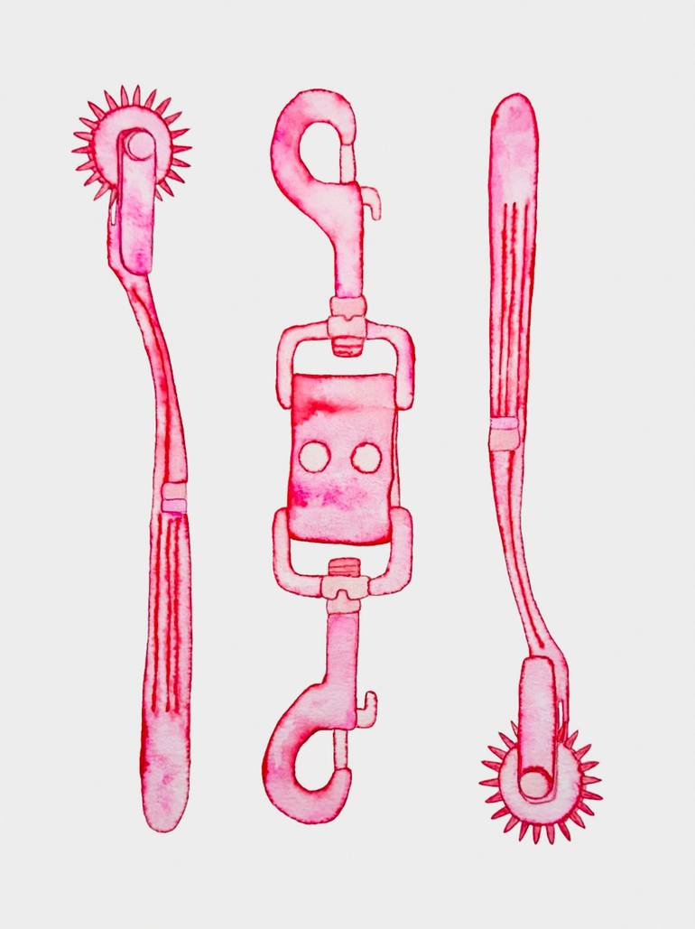 tools of the trade Painting by Helena Calmfors | Saatchi Art