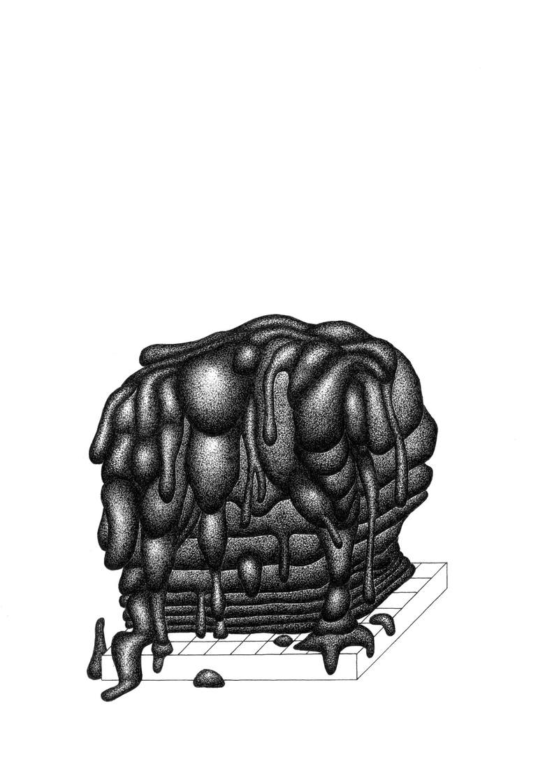 Massa Confusa Drawing by Paolo Adel Danese | Saatchi Art