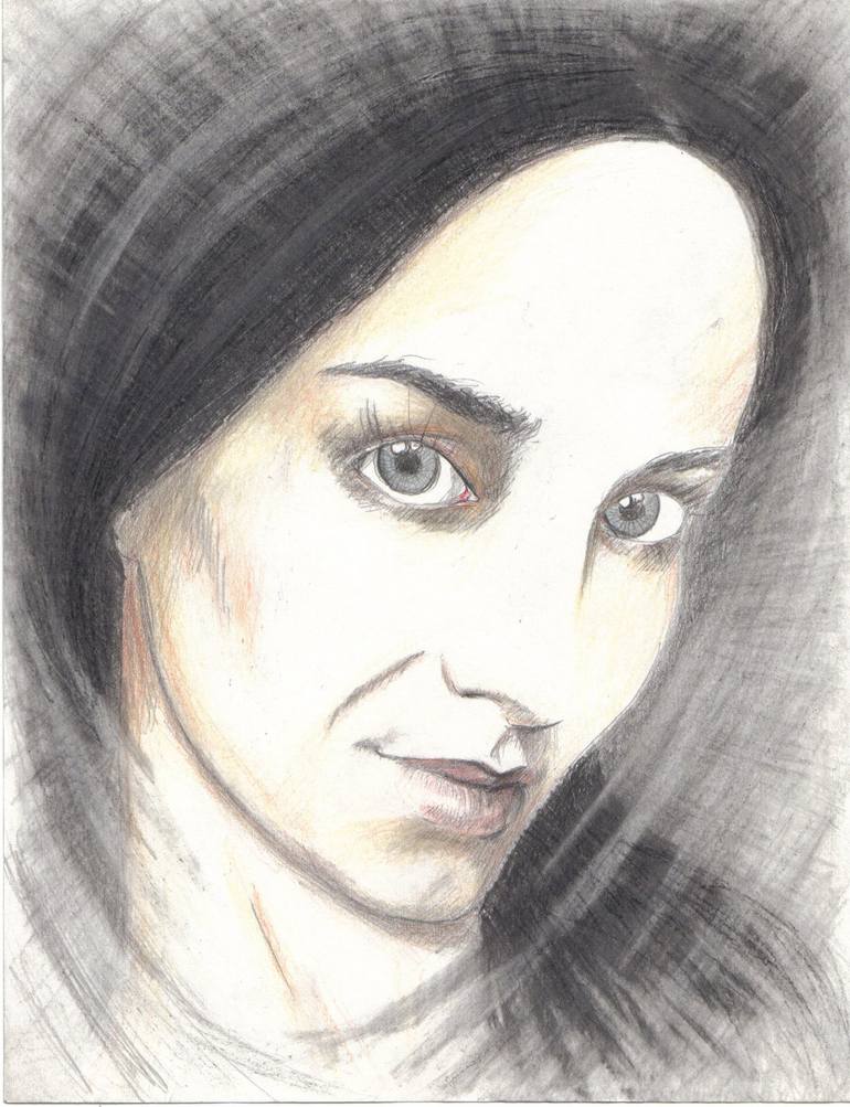 madona Painting by Mario Bukna | Saatchi Art