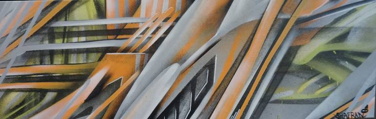 - THE ORANGE MACHINE - Painting by Shawn Shafran | Saatchi Art