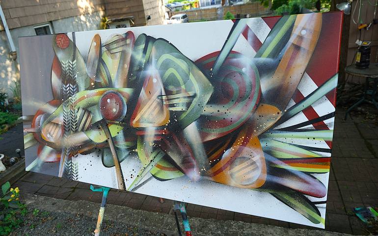 BURNING FRUIT Painting by Shawn Shafran | Saatchi Art