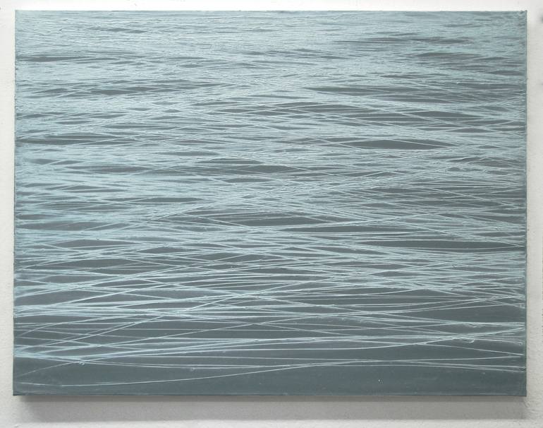 #2/109 (LINEscape) Painting by Nicole Heinzel | Saatchi Art