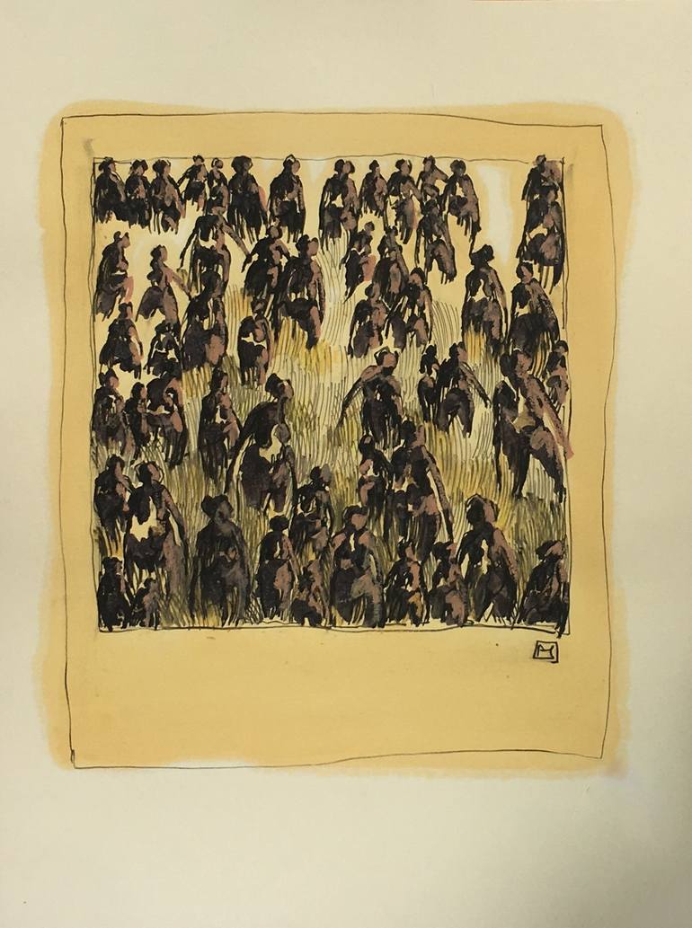 Nus, no 3 Painting by Pascale Simon | Saatchi Art